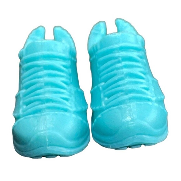 Mattel | Toys | Mattel Barbie Doll Blue Low Top Sneakers Tennis Running ...